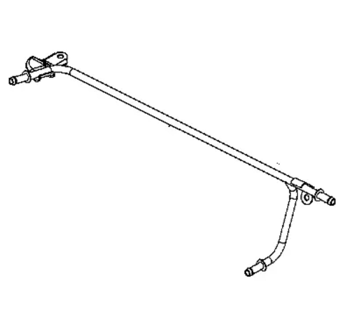 Vauxhall Degassing Pipe Z19DT Z19 DTL - 93189094 – Evotec GM Parts